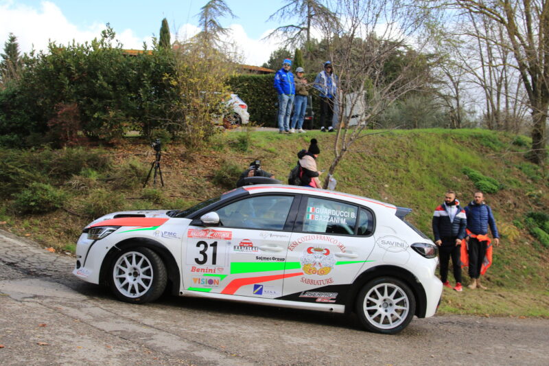 Jolly Racing Team, al Rally della Fettunta trionfa l'esordiente Guarducci